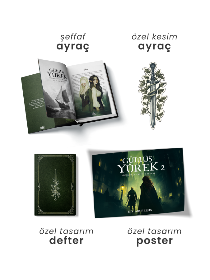 GÜMÜŞ YÜREK 2: BİLİNMEYEN LANETİN KEDERİ (CİLTLİ ÖZEL BASKI) HEDİYELİ